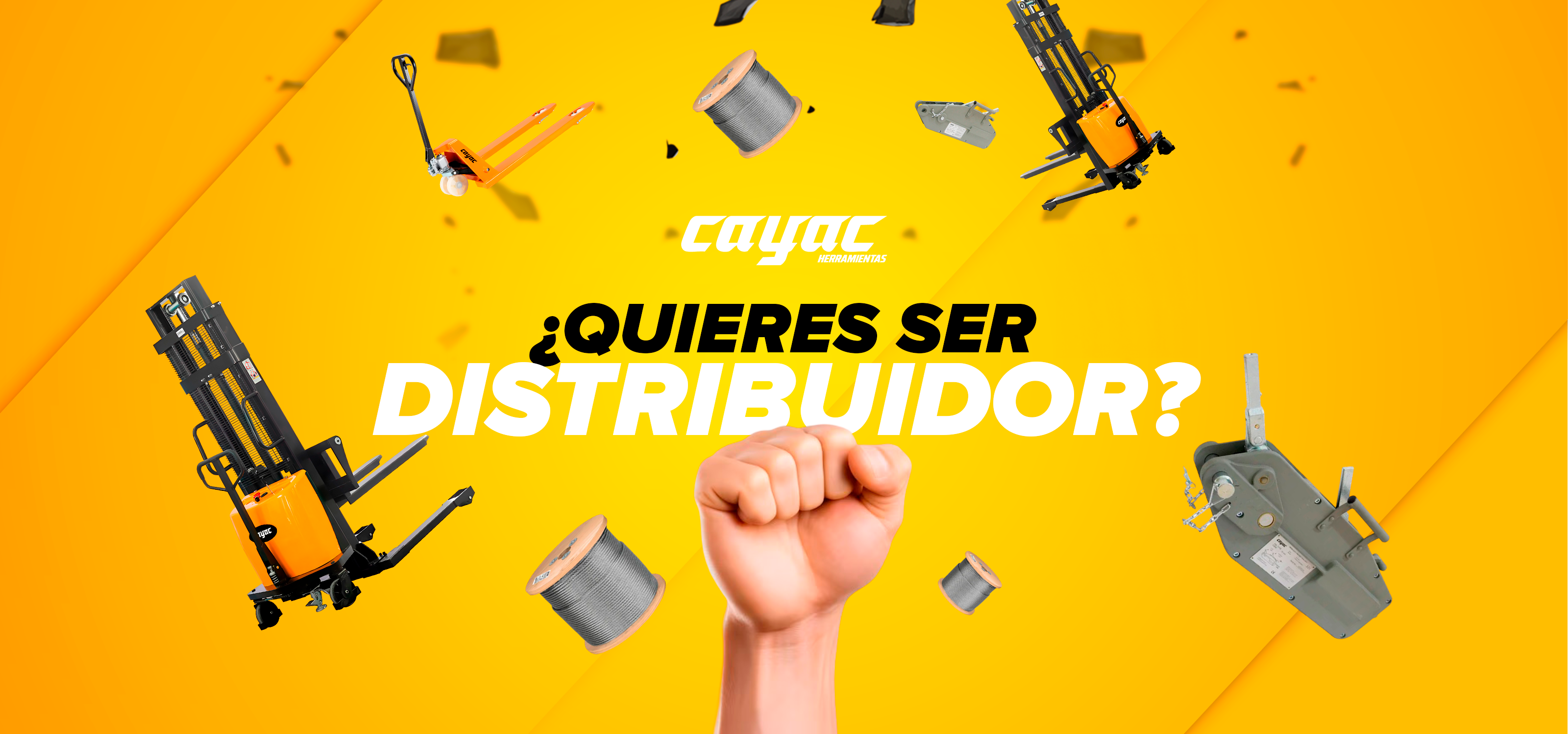 Cayac Herramientas® | Proveedores de Montacargas y más. ¡Cotiza Ahora!